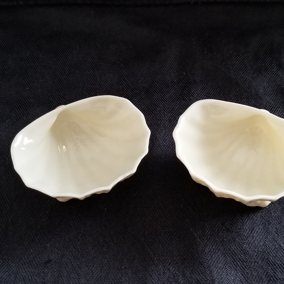 Belleek | Other | Vintage Belleek Set Of 2 Seashell Bowls | Poshmark